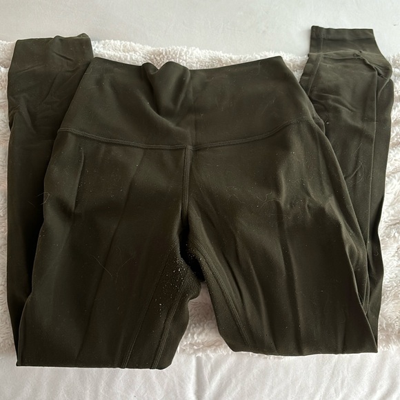 lululemon athletica | Pants & Jumpsuits | Lululemon Green Align ...